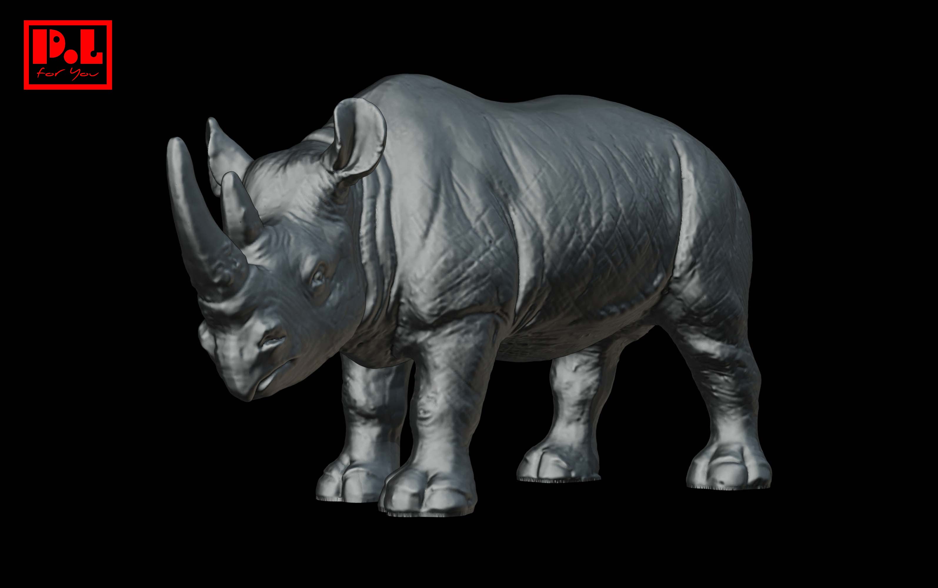 Rhino — 3D print STL files – Pol-for-You