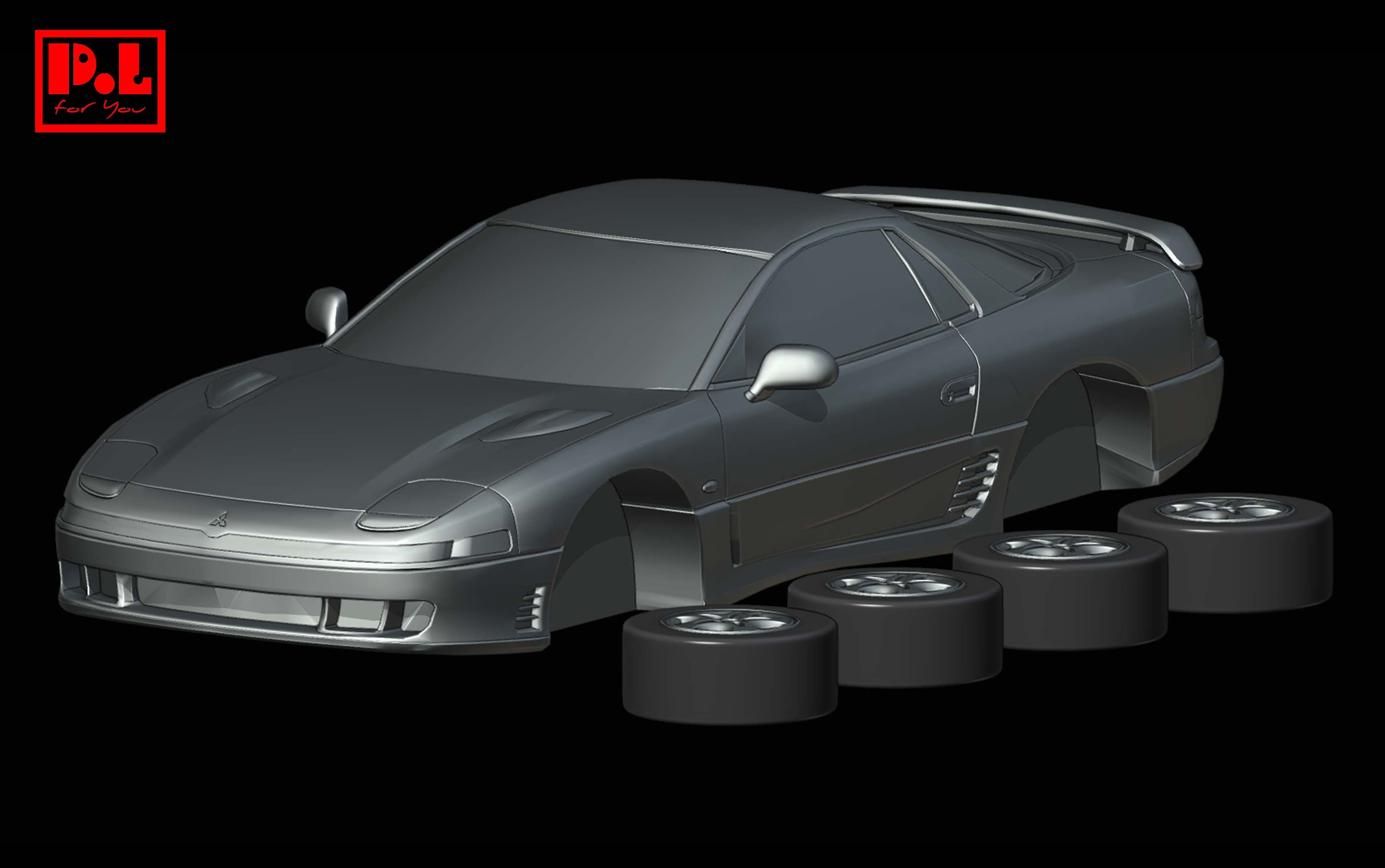 Mitsubishi 3000GT/GTO — 3D print STL files – Pol-for-You